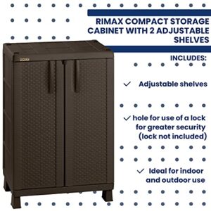 Rimax Storage Cabinets, Brown