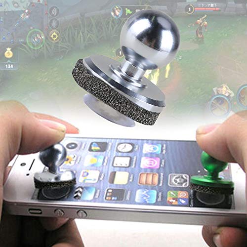 2018 hot Sliver Mini Game Joystick Joypad Touch Screen Joy Stick for iPhone iPad Android Phone Tablet PC