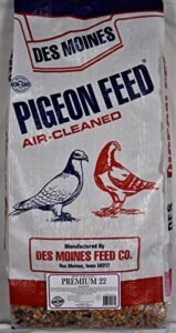 premium 22 pigeon mix (13.25%) 20 lbs