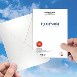 NobleWorks - Baby Tracking Number - Funny Pregnancy Congratulations, New Baby Card with Envelope C6975BBG