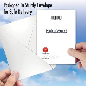 NobleWorks - Baby Tracking Number - Funny Pregnancy Congratulations, New Baby Card with Envelope C6975BBG