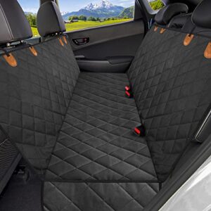 kytely upgraded dog car seat cover pet seat covers for back seat, scratch proof & nonslip backing & hammock, 600d heavy duty dog seat cover for cars, trucks and suvs