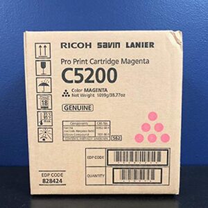 828422 828423 828424 828425 Genuine New Black Cyan Magenta Yellow Toner C5200S C5210S