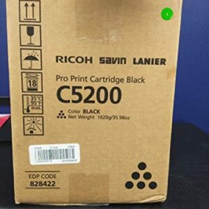 828422 828423 828424 828425 Genuine New Black Cyan Magenta Yellow Toner C5200S C5210S