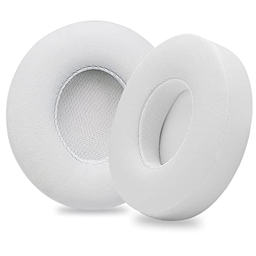 YOCOWOCO Replacement Ear Pads Cushions for Beats Solo 2 Wireless/ Solo 3 Wireless Headphone, White