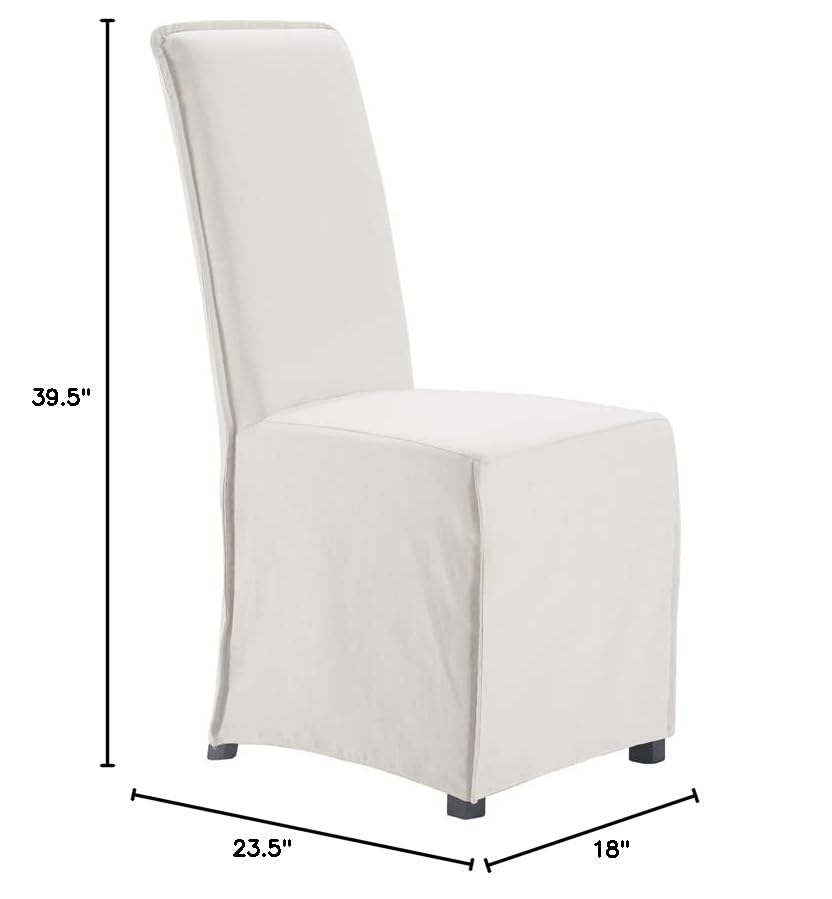 ClickDecor Grayson Dining Chair, Ivory