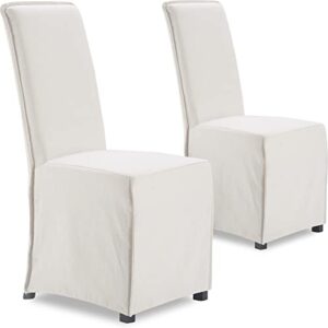 ClickDecor Grayson Dining Chair, Ivory