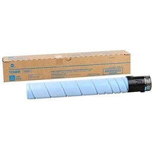 tn324c a8da430 genuine konica minolta toner cartridge, 26000 page-yield, cyan