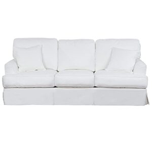 Sunset Trading Ariana Sleeper Sofa, White