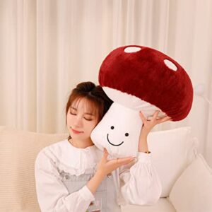 Changsun Creative Vivid 3D Mushroom Pillow Gift Plush Throw Pillow 7"(Small Size)