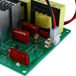 YaeCCC 110V Ultrasonic Cleaner Power Driver Board with 2PCS 50W 40K Transducers