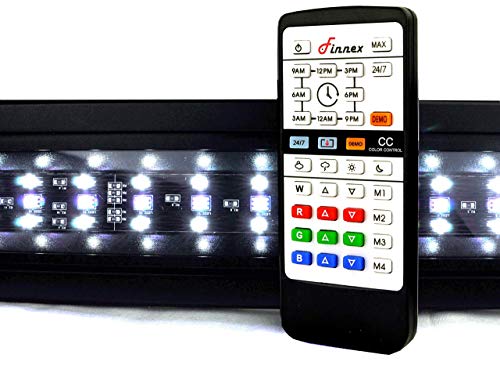 Finnex Planted+ 24/7 LED KLC Aquarium LED Light, Controllable Full Spectrum Fish Tank Light, 24 Inch