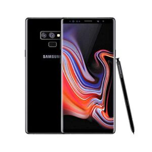 samsung galaxy note 9, 128gb, midnight black - at&t (renewed)