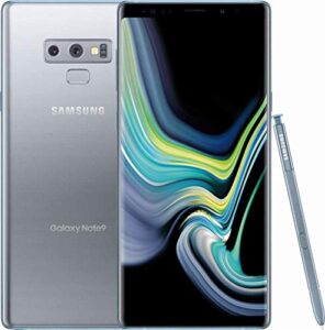 samsung galaxy note 9, 128gb, cloud silver - at&t (renewed)