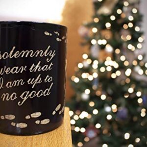 Morphing Mugs Harry Potter - Marauders Map - I Solemnly Swear – 16 oz Large Ceramic Heat Sensitive Clue Mug – Full image revealed when HOT liquid is added