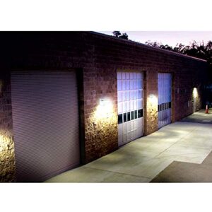 Westgate Rotatable LED Wall Packs 360 Degrees- White Finish - Outdoor Lights Parking Overhead Entrance Yard - Waterproof IP65 - UL Listed - High Lumen 120-277V (40W 3000K Warm White)