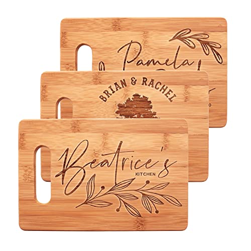 Personalized Cutting Board, 15 Designs - Gifts for Couples, Housewarming Gifts, Wedding Gifts, Engraved Kitchen Sign - Birthday Gifts for Women