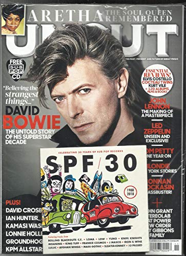 UNCUT MAGAZINE, DAVID BOWIE THE UNTOLD STORY NOVEMBER, 2018 FREE CD! INCLUDED