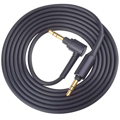 Replacement WH-1000XM4 WH-1000XM3 Aux Headphone Audio Cable Cord Compatible with Sony WH-1000xm5 WH-1000xm4 WH-1000xm3 WH-ch510 WH-ch710n WH-ch700n WH-1000xm WH-xb910n Wireless Headphones (Black)