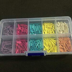 Smiledt 600pcs/Box Mixed Dental Fixing Wood Wooden Wedges for Dental Restoration for Matrices