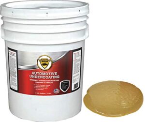 woolwax™ auto/truck lanolin undercoating 5 gallon pail. straw (clear) color.