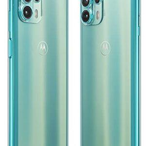 Motorola Edge 20 Lite (128GB, 6GB) 6.7" 90Hz OLED, Dual SIM (Euro 5G / Global 4G LTE) GSM Unlocked (T-Mobile, AT&T, Metro) International Model XT2139-1 (Lagoon Green)