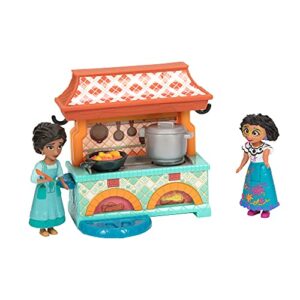 disney encanto mirabel doll figure in julieta's kitchen playset - includes pots & pans