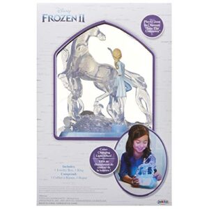 Frozen 2 Elsa & Nok Spirit Animal Horse Jewelry Box with Lights & Sounds! Accessory Ring Included - Perfect for Any Elsa Fan! for Girls Ages 3+