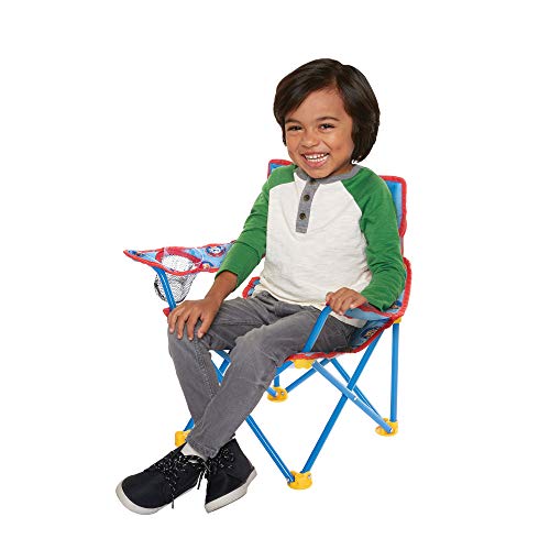 Paw Patrol Kids Camping Chair, Camp Fold N Go Chair with Carry Bag