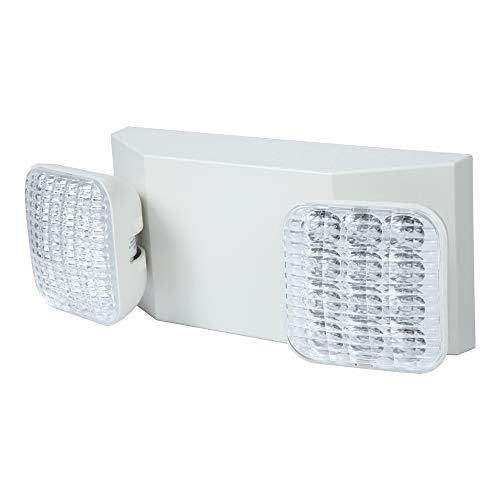 All-Pro AP2SQLED White Square Head, 1.8 Watts, 120/277 VAC LED Emergency Light