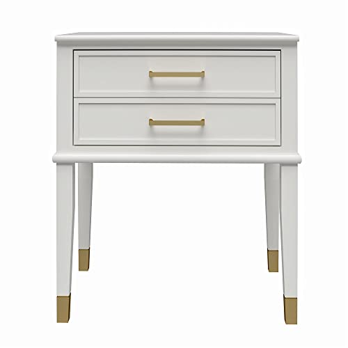 CosmoLiving Westerleigh End Table, White