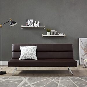 Naomi Home Zoe Futon Sofa Espresso