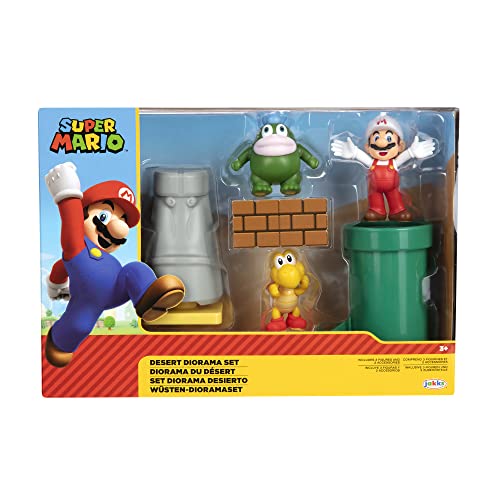 SUPER MARIO 2.5-Inch Desert Diorama Set