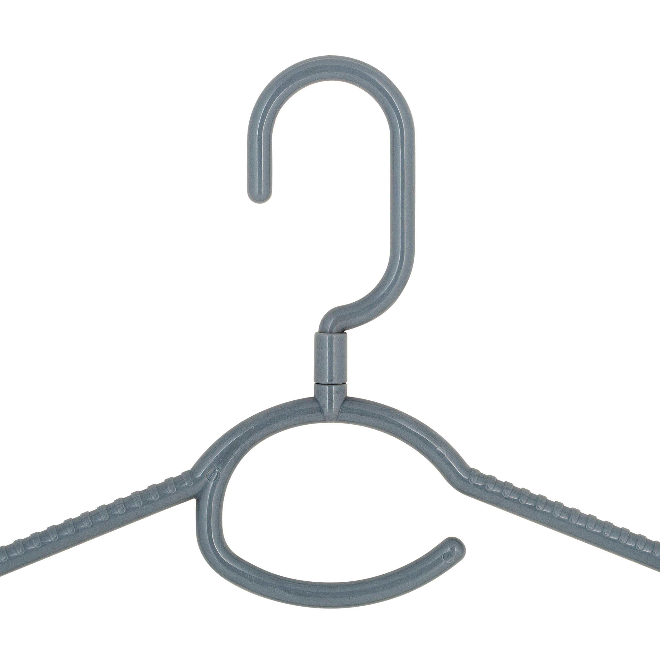 WOOLITE Swivel Neck 5 Pack in Grey Hangers Gray