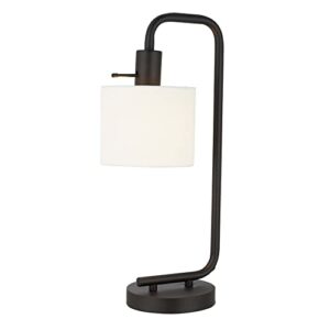 Catalina 21886-001 Transitional Metal Down Bridge Table Lamp, LED Bulb Included, Oil Rubbed Bronze