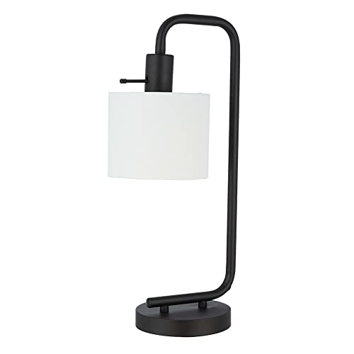 Catalina 21886-001 Transitional Metal Down Bridge Table Lamp, LED Bulb Included, Oil Rubbed Bronze