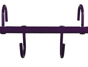 Professionals Choice Tail Tamer 6-Hook Tack Rack Purple