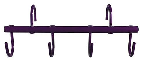 Professionals Choice Tail Tamer 6-Hook Tack Rack Purple