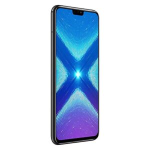 Huawei Honor 8X (64GB + 4GB RAM) 6.5" HD 4G LTE GSM Factory Unlocked Smartphone - International Version No Warranty JSN-L23 (Black)