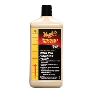 meguiar's m21032 mirror glaze ultra pro finishing polish - 32 oz bottle