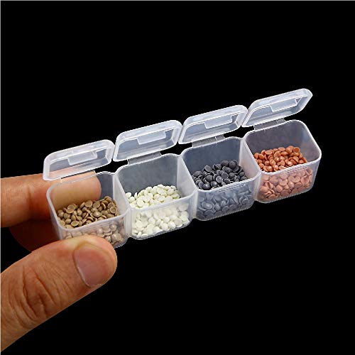 3 Pack 28 Slots Diamond Embroidery Boxs, 5D Diamond Painting Storage Case for for DIY Art Craft