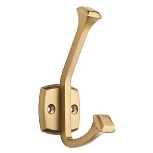 modern aura champagne bronze wall coat and hat hook