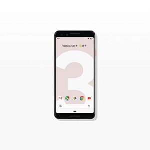 google pixel 3, 128gb - unlocked gsm/cdma - clearly white (renewed)