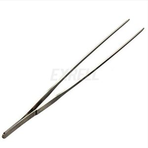 faironly 27cm stainless steel aquarium tank plant pruning long straight tweezer clip scissor