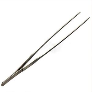 Faironly 27cm Stainless Steel Aquarium Tank Plant Pruning Long Straight Tweezer Clip Scissor