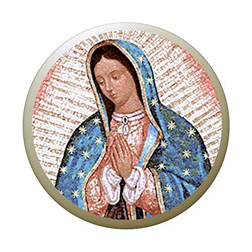 Our Lady of Guadalupe La Virgen de Guadalupe Phone Grip PopSockets PopGrip: Swappable Grip for Phones & Tablets