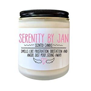 serenity by jan scented candle the office gift the office tv show jan levinson funny holiday gift