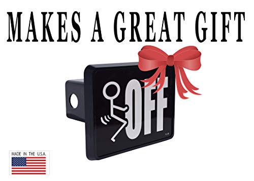 Funny F Off Screw Off Trailer Hitch Cover Plug Gift Idea Car Truck