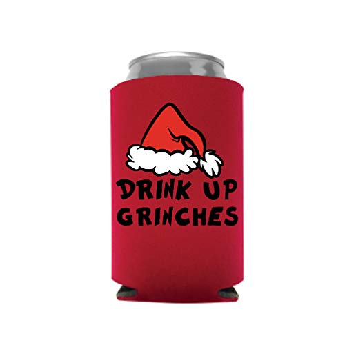 Christmas Drink Up Grinches Can Cooler