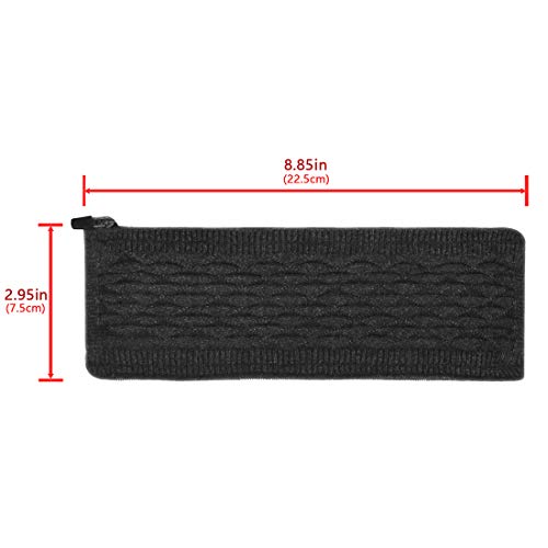 Geekria Knit Fabric Headband Pad Compatible with Sony WH1000XM4, WH1000XM3, WH1000XM2 Headphone Replacement Headband/Headband Cushion/Replacement Pad Repair Parts (Black)